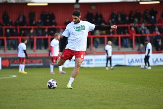 Dan Sweeney Stevenage Fc During Stevenage Editorial Stock Photo - Stock ...