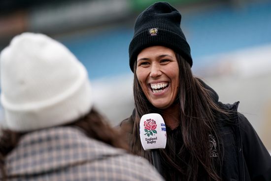 Charli Jacoby Exeter Chiefs Provides Analysis Editorial Stock Photo ...