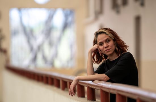 Artist Coco Charles Poses During Interview Editorial Stock Photo ...
