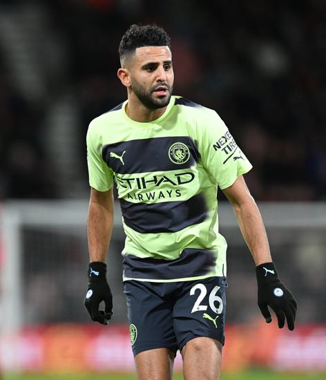 Riyad Mahrez 26 Manchester City During Editorial Stock Photo - Stock ...