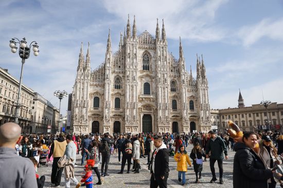 Milan Italy News Celebrations Ambrosian Carnival Editorial Stock Photo ...