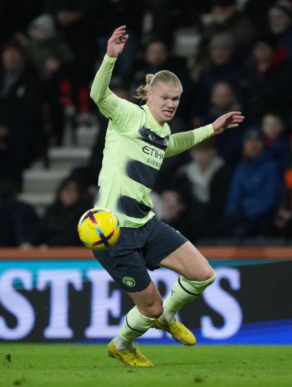 Erling Haland Manchester City Editorial Stock Photo - Stock Image ...