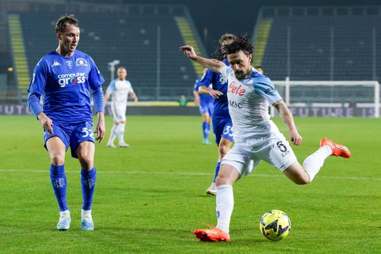 Nicolas Haas Empoli Fc Mario Rui Editorial Stock Photo - Stock Image ...