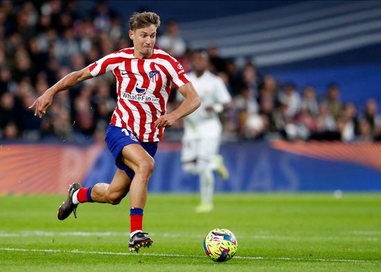 Marcos Llorente Atletico De Madrid Editorial Stock Photo - Stock Image ...