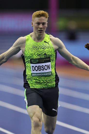 Charles Dobson Gbr Wins Mens 60m Editorial Stock Photo - Stock Image ...