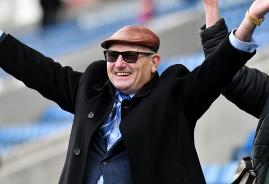 Frank Rothwell Chairman Oldham Athletic Association Editorial Stock ...