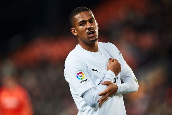 Samuel Dias Lino Valencia Cf 16 Editorial Stock Photo - Stock Image ...
