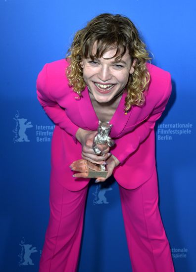 Thea Ehre Poses Silver Bear Best Editorial Stock Photo - Stock Image ...