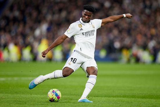 Aurelien Tchouameni Real Madrid Seen Action Editorial Stock Photo ...
