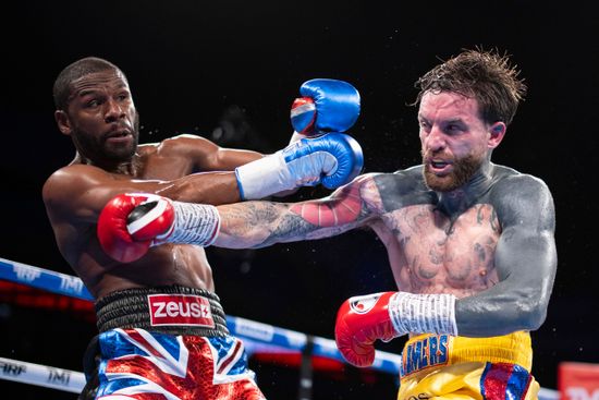 English Boxer Aaron Chalmers R Action Editorial Stock Photo - Stock ...