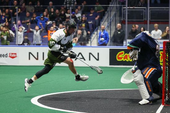 Rochester Knighthawks Forward Connor Fields 10 Editorial Stock Photo ...
