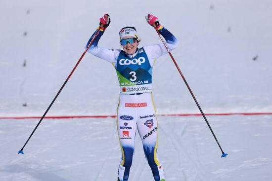 Ebba Andersson Sweden Celebrates After Winning Editorial Stock Photo ...
