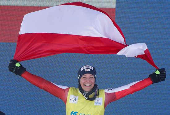 Silver Medal Winner Katrin Ofner Austria Editorial Stock Photo - Stock ...