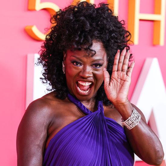 Viola Davis Wearing Custom Christian Dior Editorial Stock Photo - Stock ...