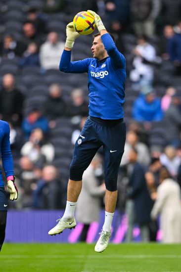 Chelsea Goalkeeper Marcus Bettinelli 13 Warming Editorial Stock Photo ...