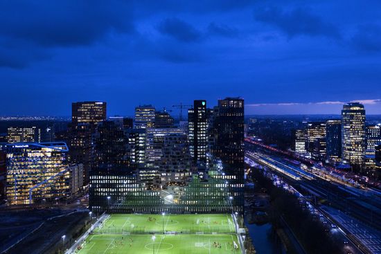 Amsterdam Football Fields Amsterdam Football Club Editorial Stock Photo ...