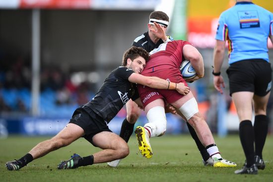 Sam Maunder Exeter Chiefs Attempts Tackle Editorial Stock Photo - Stock ...