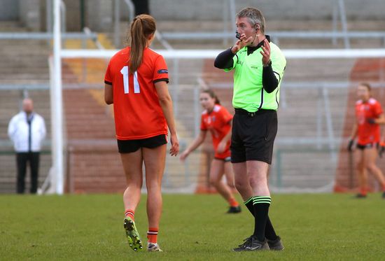 Armagh Vs Laois Referee Anthony Marron Editorial Stock Photo - Stock ...