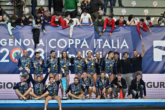 Team Pro Recco Celebrates After Scoring Editorial Stock Photo - Stock ...