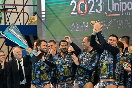 Team Pro Recco Celebrates After Scoring Editorial Stock Photo - Stock ...