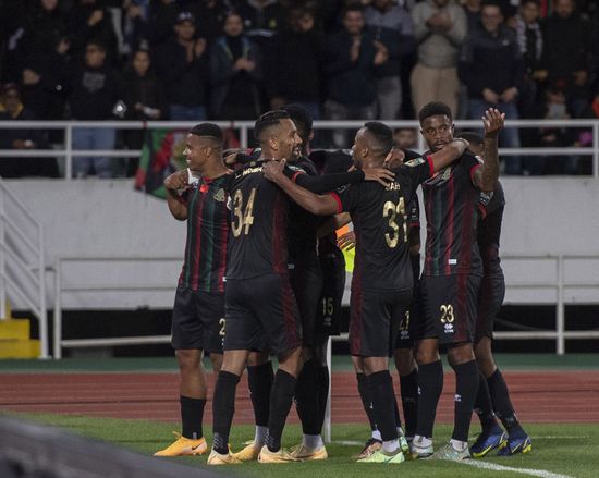 Far Club Players Celebrate After Scoring Editorial Stock Photo - Stock ...