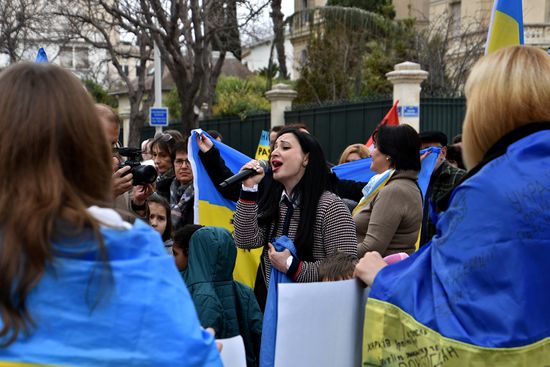 Lyrical Singer Sings Song During Demonstration Editorial Stock Photo ...