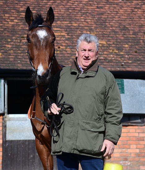 Trainer Paul Nicholls Ballymore Novices Hurdle Editorial Stock Photo ...