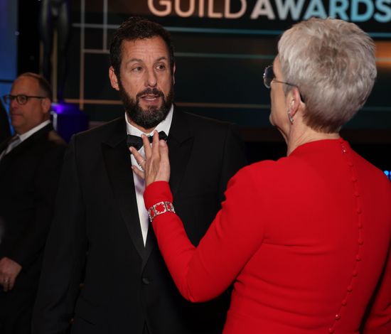 Adam Sandler Jamie Lee Curtis Editorial Stock Photo - Stock Image ...