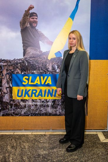 Kateryna Prokopenko Wife Ukrainian Office Denys Editorial Stock Photo ...