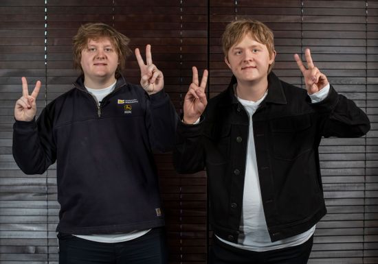 Lewis Capaldi Comes Face Face His Editorial Stock Photo - Stock Image ...