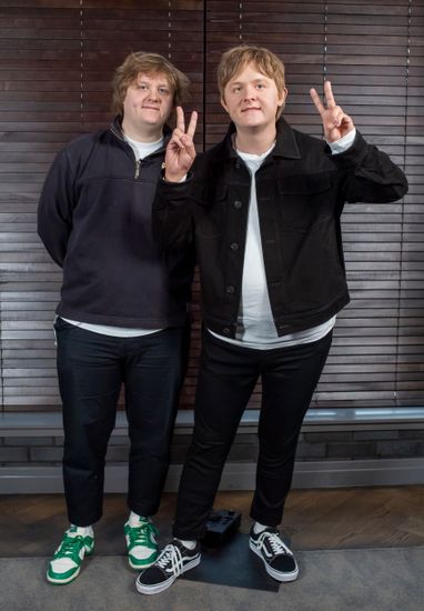 Lewis Capaldi Comes Face Face His Editorial Stock Photo - Stock Image ...