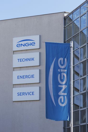 Engie Logo On Branch Energy Supplier Editorial Stock Photo - Stock ...