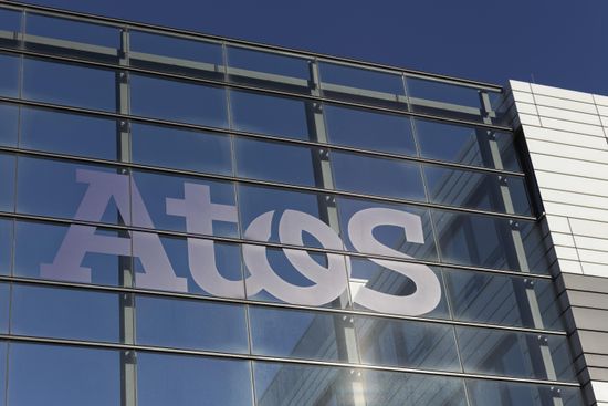 Atos Se Logo On Building Service Editorial Stock Photo - Stock Image ...