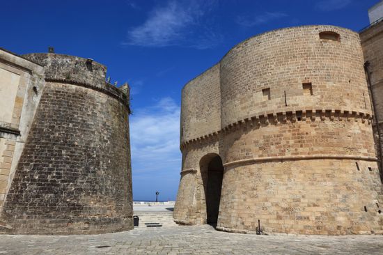 Castello Di Otranto Fortress City Otranto Editorial Stock Photo - Stock ...