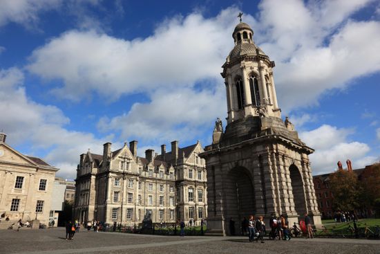 Trinity College Colaiste Na Trionoide Baile Editorial Stock Photo ...