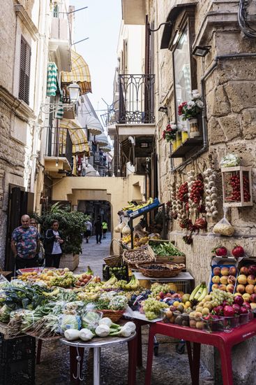 Vegetable Stall Bari Puglia Italy Editorial Stock Photo - Stock Image ...