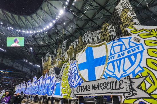 Fans Marseille Commando Ultras 84 Cu Editorial Stock Photo - Stock ...