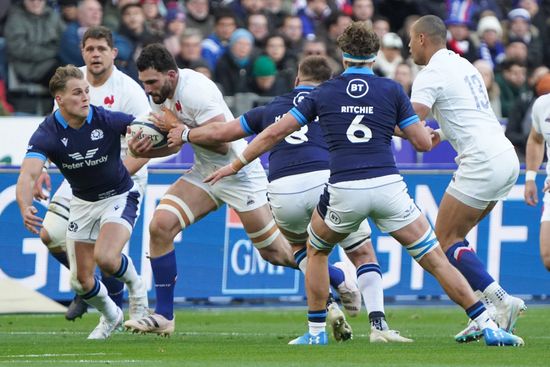 Charles Ollivon During Six Nations Rugby Editorial Stock Photo - Stock ...