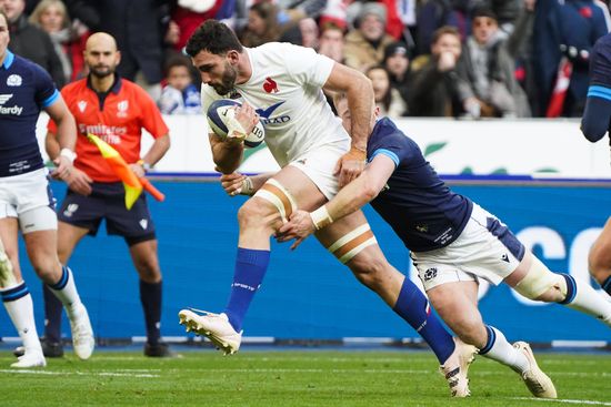 Charles Ollivon During Six Nations Rugby Editorial Stock Photo - Stock ...