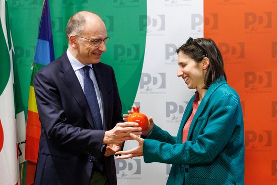 Rome Italy Democratic Party Politics Handover Editorial Stock Photo ...