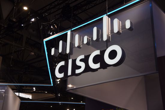Cisco Brand Logo During Mobile Word Editorial Stock Photo - Stock Image ...