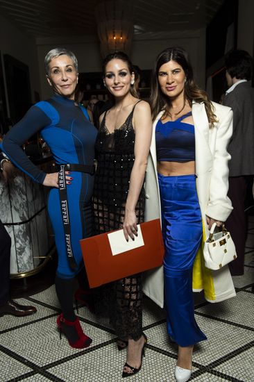 Barbara Signorelli Olivia Palermo Valentina Manzo Editorial Stock Photo ...