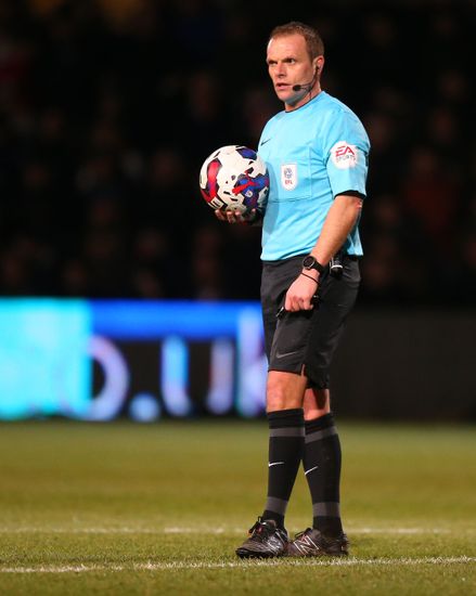 Referee Geoff Eltringham Editorial Stock Photo - Stock Image | Shutterstock