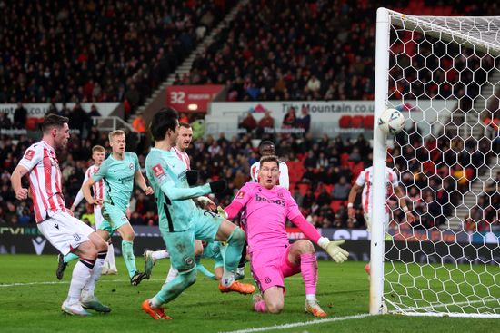 Stoke City Goalkeeper Jack Bonham Svaes Editorial Stock Photo - Stock ...