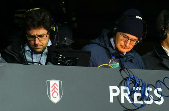 John Murray Nick Godwin Working Bbc Editorial Stock Photo - Stock Image ...