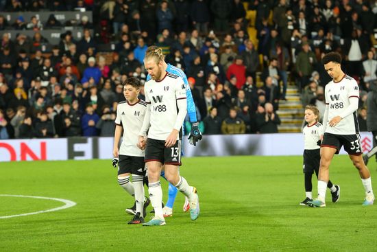 Fulham Captain Tim Ream Leading His Editorial Stock Photo - Stock Image ...