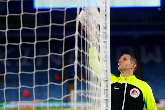 Match Official Tests Hawkeye Goal Line Editorial Stock Photo - Stock ...
