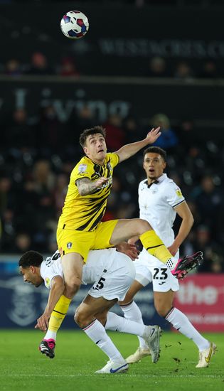 Jordan Hugill Rotherham Ben Cabango Swansea Editorial Stock Photo ...