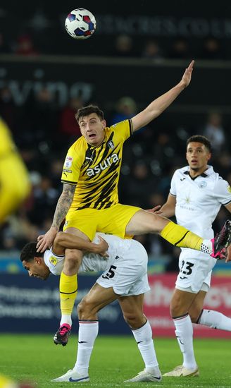Jordan Hugill Rotherham Ben Cabango Swansea Editorial Stock Photo ...