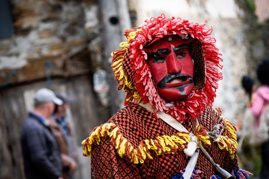 Reveler Dressed Devil Seen During Carnival Editorial Stock Photo ...